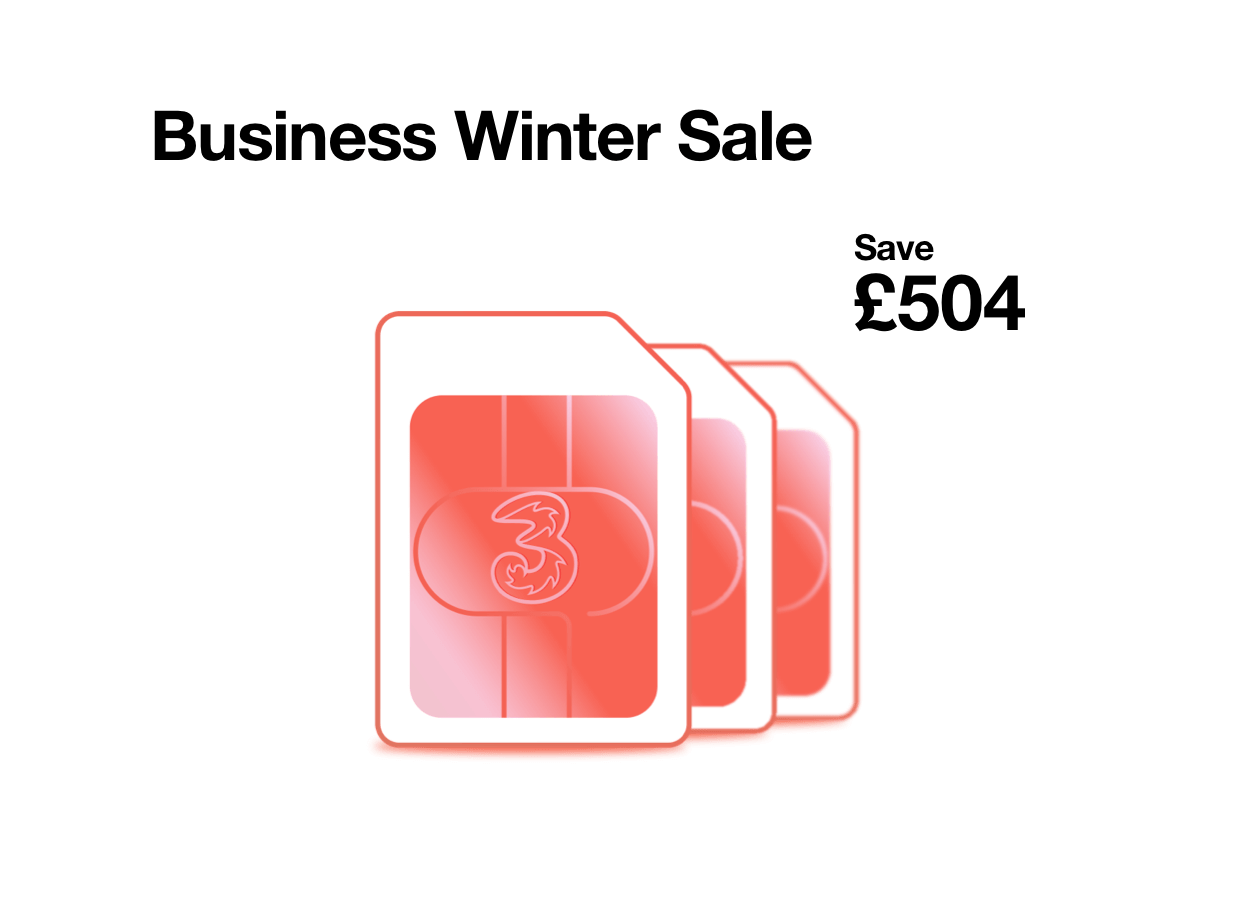 Business SIM Only Deals | Three Business