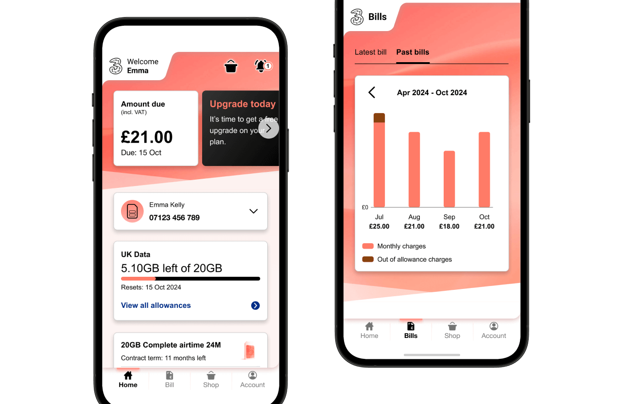 Need help with your Three account or device? | Support | Three